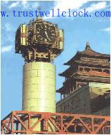 China Industrial Metro Railway Station Clock Movement 0.6m-10m Stepper Motor High Torque for sale