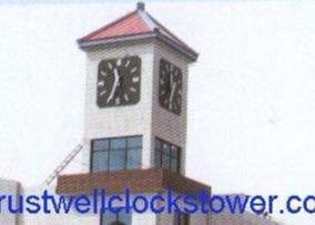 China Outdoor Wall Clock Movement for Tower Building Floral Clocks 0.6m to 50m Stepper Motor for sale