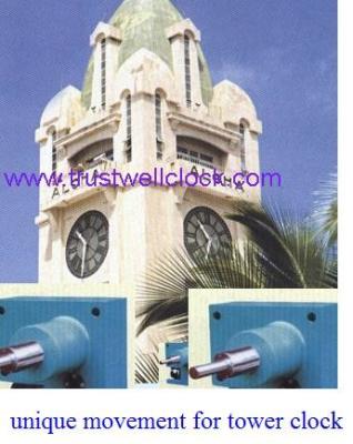 China Tower Clock Movement Stepper Motor 0.6m-10m High Torque Weatherproof for Building Street Clocks for sale