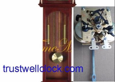 China 31 Day Mechanical Key Wind Movement for Grandfather Floor Wall Clocks 0.6m-10m for sale