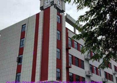 China Tower Building Clock Movement 1-4 Faces Stepper Motor 0.6m-10m Diameter for sale