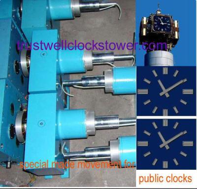 China Tower Clock Movement Motor Mechanism Stepper Motor 0.6m-50m High Torque for sale