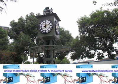 China Urban Double Side Street Clock Movement Stepper Motor 0.6m to 10m Diameter for sale