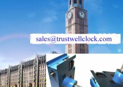 China Commercial Tower Building Clocks 0.6m to 10m Weatherproof Stepper Motor Movement for sale