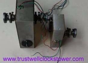 China Outdoor Tower Clock Movement with Brass Gears for 3.5m to 7m Diameter Clocks for sale