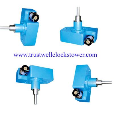 China Tower Clock Movement Motor Mechanism 3.5m to 7m Brass Drive Gears Stepper Motor for sale