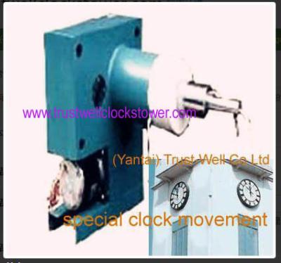 China Stepper Motor Movement for Big Outdoor Clocks 0.6m to 50m Tower Floral Clock Mechanism for sale