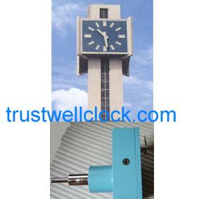 China Tower Clock Movement Motor for 2m to 7m Diameter Dials Stepper Drive for sale