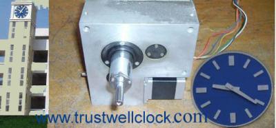 China Tower Clock Mechanism Motor 78-98 Inch 6-8 Feet Plate Face Stepper Drive for sale