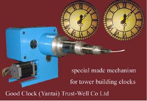 China High Torque Stepper Motor Outdoor Clock Movement Brass Gears 0.6m to 50m for sale