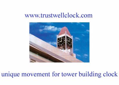 China Commercial Tower Clock 1m Diameter 1-4 Faces Stepper Motor for Office Building for sale