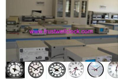 China Industrial Master Clock and Slave Clock System 0.6m to 50m Stepper Motor Driven for sale