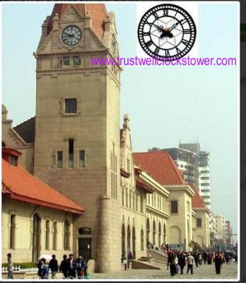 China Tower Clock Movement Motor Mechanism 0.6m-50m High Torque Low Noise Night Illumination for sale