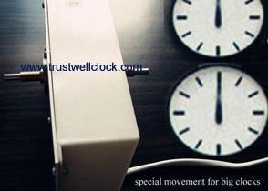 China Stepper Motor Movement for Double Side Street Clocks 1m 90cm Diameter High Torque for sale