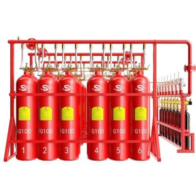 China 15MPa Red Ig100 Cylinder Fire Extinguishing Equipment Fire-Fighting System for sale