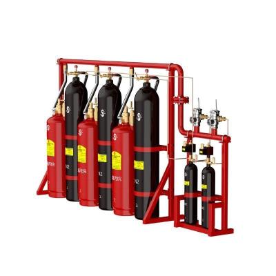 China 4.2MPa 120L Red FM-200 FM Fire Suppression Systems for Fire Fighting Equipment for sale