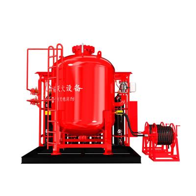China Marine & Land 500kg-3000kg Dry Powder Extinguish System Movable or Fixed Design Supercharging Time for sale
