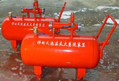 China CE Certified Semi-Fixed Portable Wheeled Foam Tank System for Customer Requirements for sale
