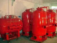 China Fire Fighting Foam Bladder Tank Water Foam Equipment in Red for Proportion 6% or 3% for sale