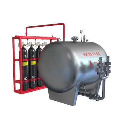 China 3500L Storage Tank Volume Tunnel Foam Spray Fire Extinguishing Equipment for Tunnel for sale