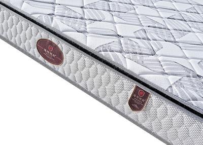 China Ivory Color Spring Firm Memory Foam Mattress Thickened King Size Anti Odorization for sale