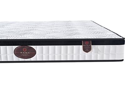 China Low Resilience Double Memory Foam Spring Mattress Fabric Hypoallergenic Anti Mite for sale