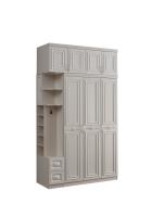 China Thickened 3 Door Wardrobe With Drawers for sale