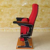China ODM Movie Theater Chair With Cup Holder , Multiscene Flameproof Red Theater Seats for sale