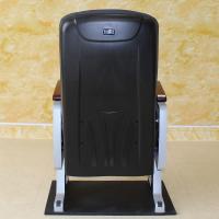 China Black High Density Theatre Cinema Hall Chairs Adjustable Moistureproof Antistatic for sale