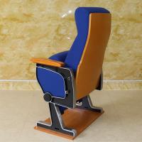 China Anti Electrostatic Movie Theater Seat , Removable Folding Auditorium Chairs for sale