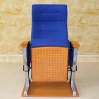 China Anti Electrostatic Movie Theater Seat , Removable Folding Auditorium Chairs for sale