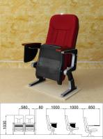 China Dustproof Hypoallergenic Movie Theater Seating , Anti Fading Folding Cinema Seats for sale