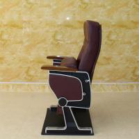 China Crimson Wood Cinema Hall Chairs for sale