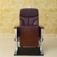 China Crimson Wood Cinema Hall Chairs for sale