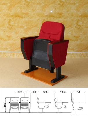 China Flameproof Cinema Chair With Cup Holder for sale
