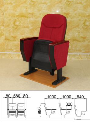 China ODM Conference Hall Movie Theater Stadium Seating Chair Hypoallergenic Waterproof for sale