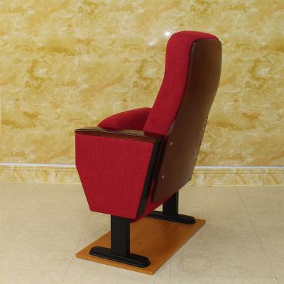 China Removable Practical Folding Auditorium Seating , Anti Electrostatic Red Theater Seats for sale