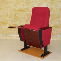 China Removable Practical Folding Auditorium Seating , Anti Electrostatic Red Theater Seats for sale
