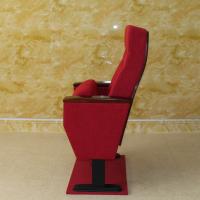 China ODM Multiscene Red Movie Theater Seats , High Density Folding Auditorium Chairs for sale