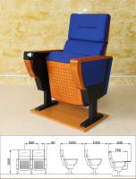 China Steel Thickness 2.2mm Folding Cinema Seats , OEM Waterproof Church Auditorium Chairs for sale