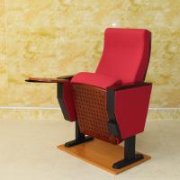 China Wear Resistant Movie Theater Cinema Hall Chairs Medium Hardness Anti Electrostatic for sale