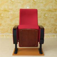 China Wear Resistant Movie Theater Cinema Hall Chairs Medium Hardness Anti Electrostatic for sale