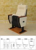 China Anti Rusting Folding Cinema Seats Stadium Theater Moistureproof Washable for sale
