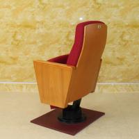 China Folding Movie Theater Chair With Cup Holder , Weight 20kg Fireproof Auditorium Chairs for sale