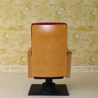 China Antistatic Multiscene Red Movie Theater Chairs , Folding Cinema Chair Cup Holder for sale