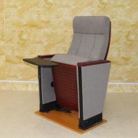 China Rechargeable Folding Auditorium Seating , Practical ODM Cinema Chair With Cup Holder for sale