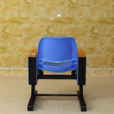 China Flameproof Folding Cinema Seats With Double Steel Legs Movie Theater Antistatic for sale