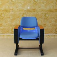 China Flameproof Folding Cinema Seats With Double Steel Legs Movie Theater Antistatic for sale