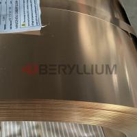 China Beryllium Copper Foil Strip Ultimate Tensile Strength For Micro Switch for sale