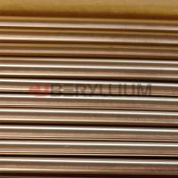 China High Conductivity CuBePb Beryllium Bronze Copper Rod With Medium Strength for sale